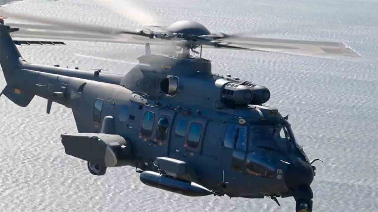 Hungarian H225M Helicopters Fire for the First Time