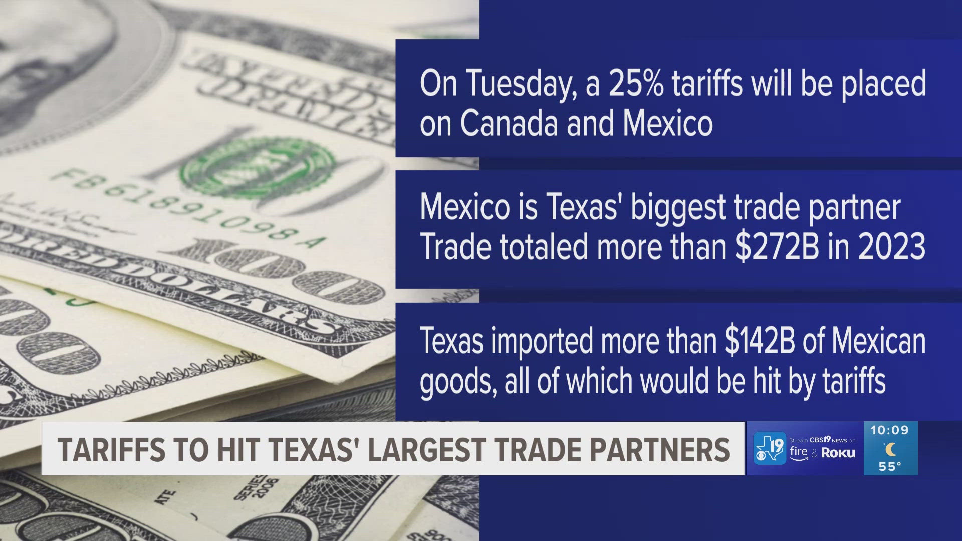 Tariffs to hit Texas' largest trade partners