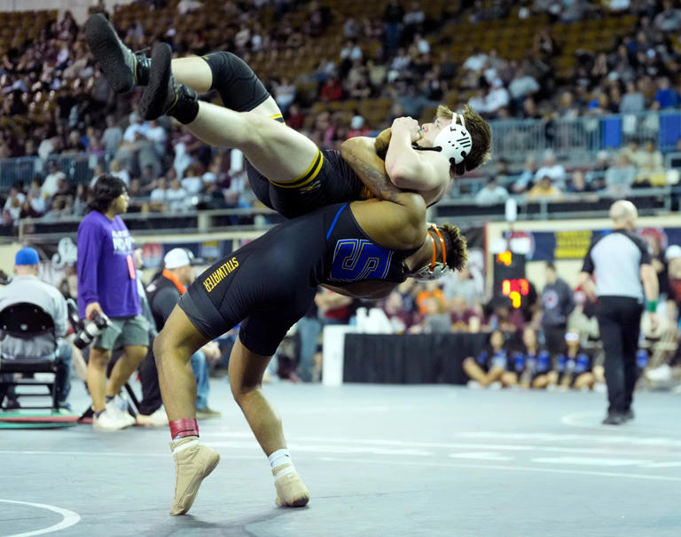 Oklahoma high school wrestling 2025 state championship results