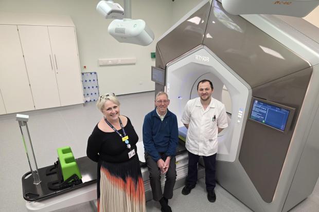 First patient uses new £3.5million radiotherapy machine at Southend ...