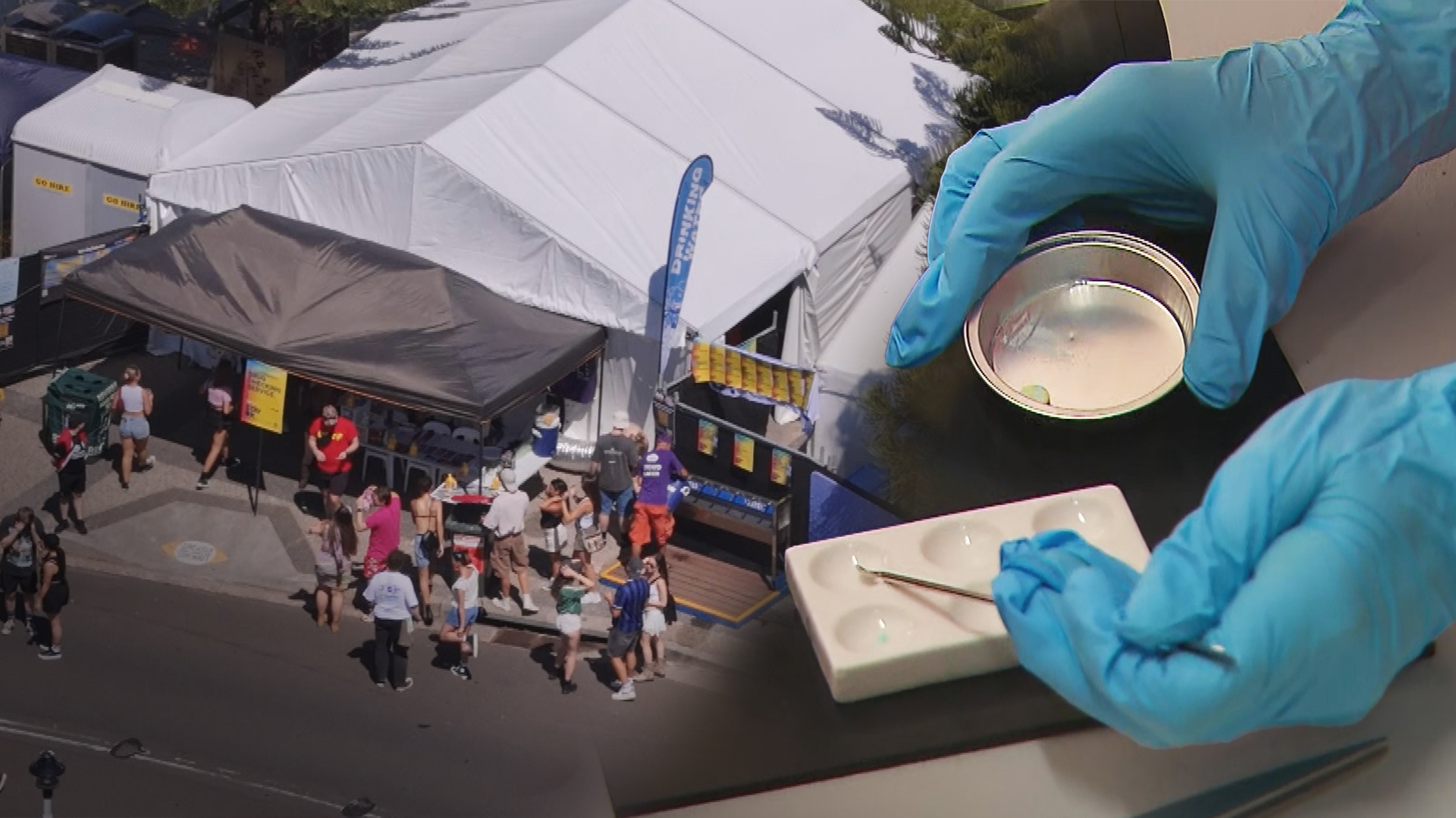 Pill-testing goes on trial at NSW music festival for the first time