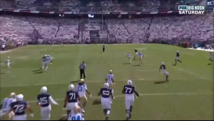 Penn State RT Nolan Rucci Season Progression