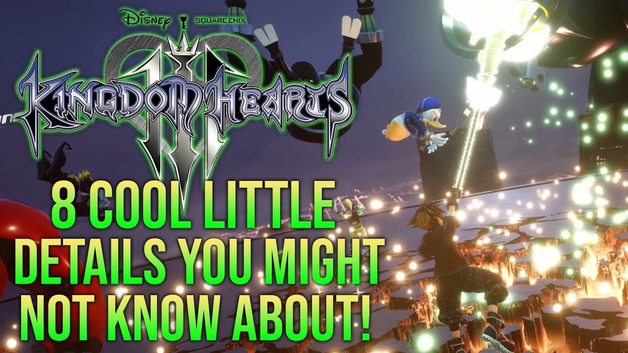 Eight Hidden Details in Kingdom Hearts 3
