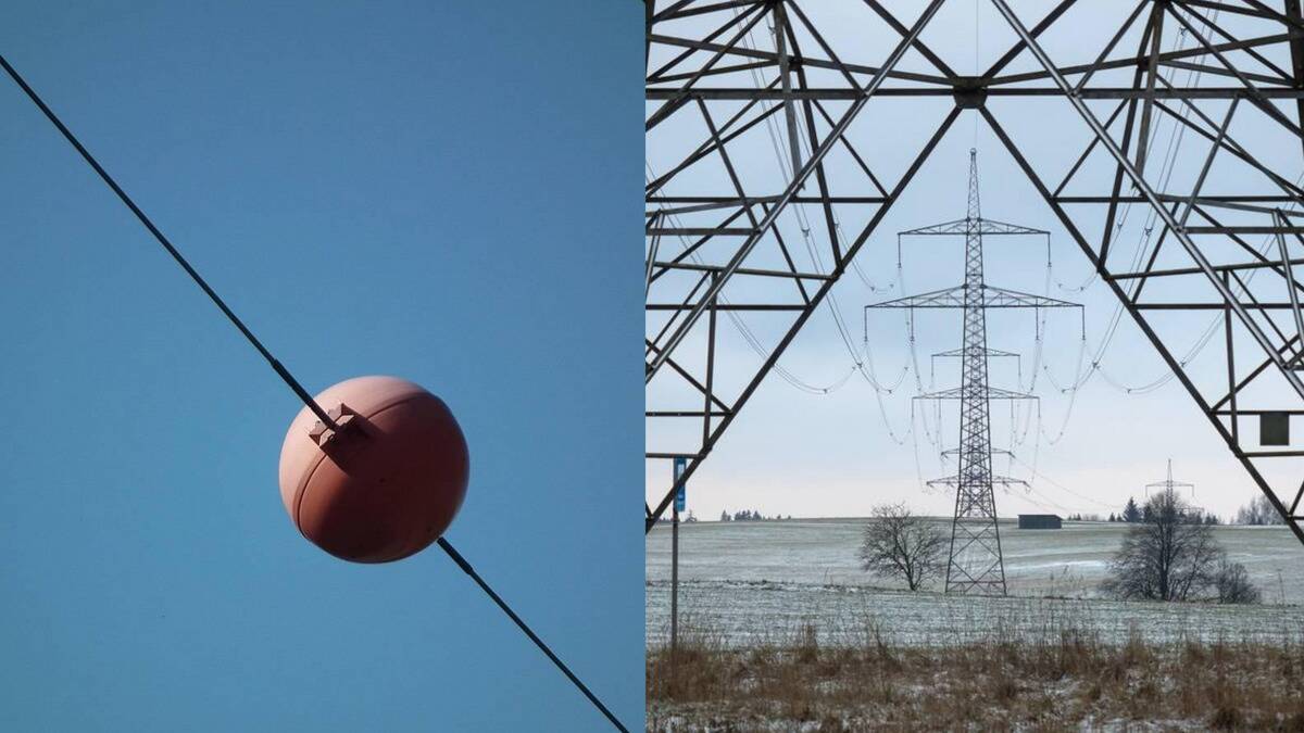 Learn The Genius Reason You See Red Balls On Power Lines