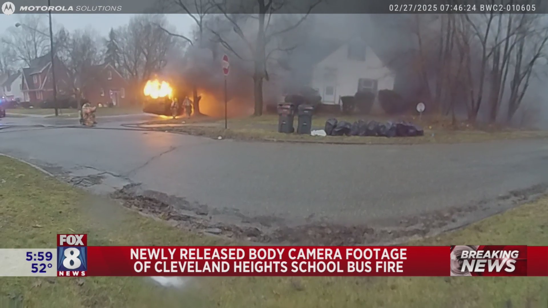 Bodycam video: Officers respond to Cleveland Heights school bus ...