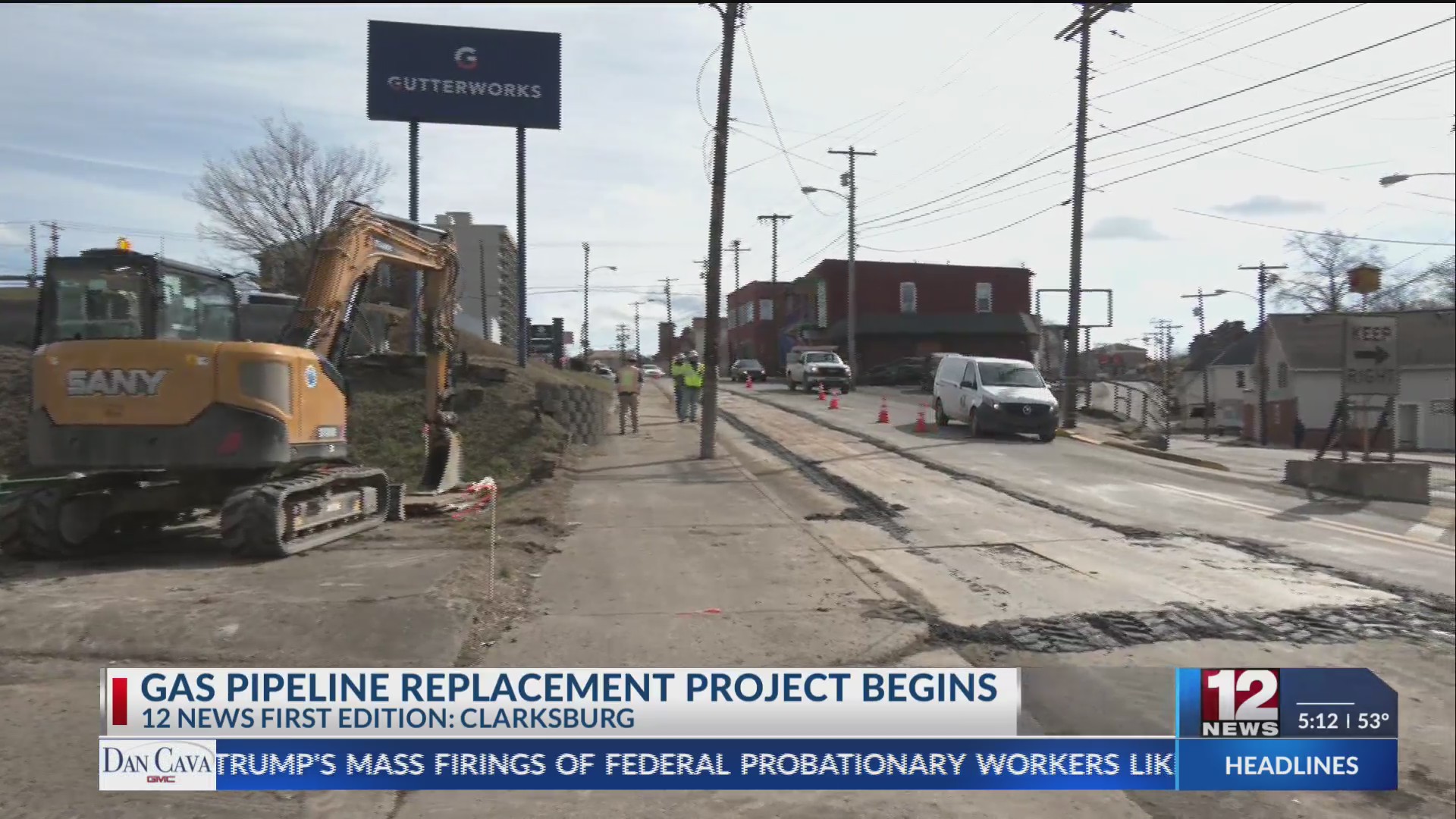 Clarksburg pipeline replacement project begins, expected to last until fall