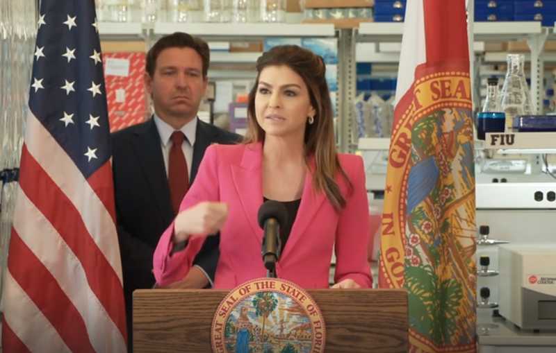 Governor Ron DeSantis and First Lady Casey DeSantis announce funding ...