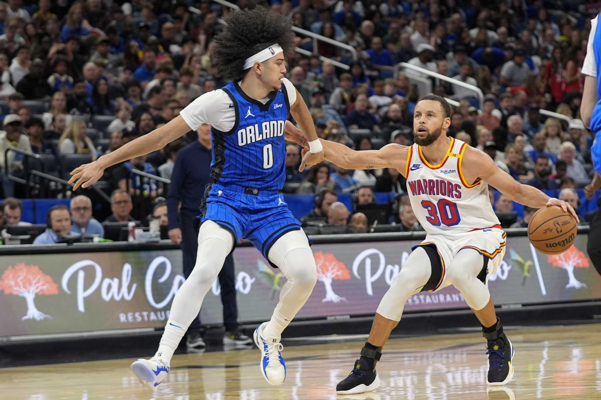 How Warriors’ Steph Curry cooked up 12 3-pointers, leaving Magic in ...