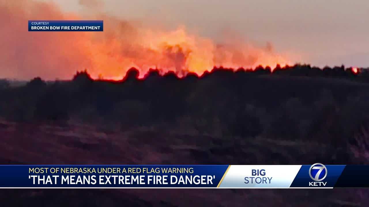 'That means extreme fire danger': Wildfire concerns extend beyond ...