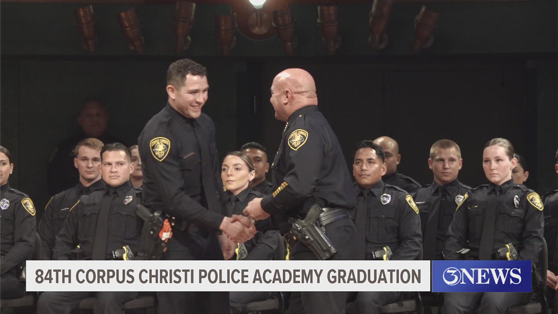 84th Corpus Christi Police Academy graduation
