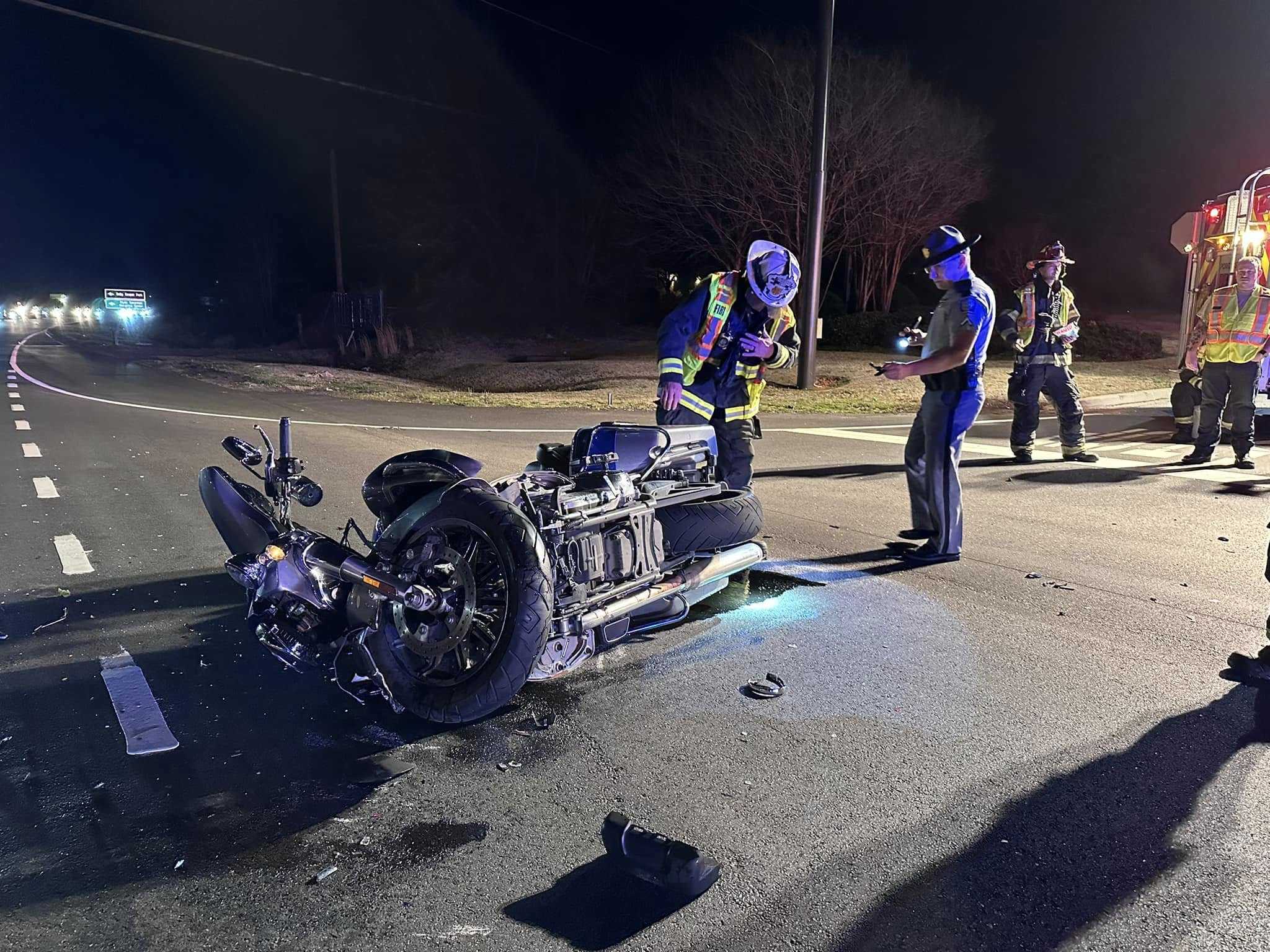 Motorcyclist injured in Upstate hit-and-run crash