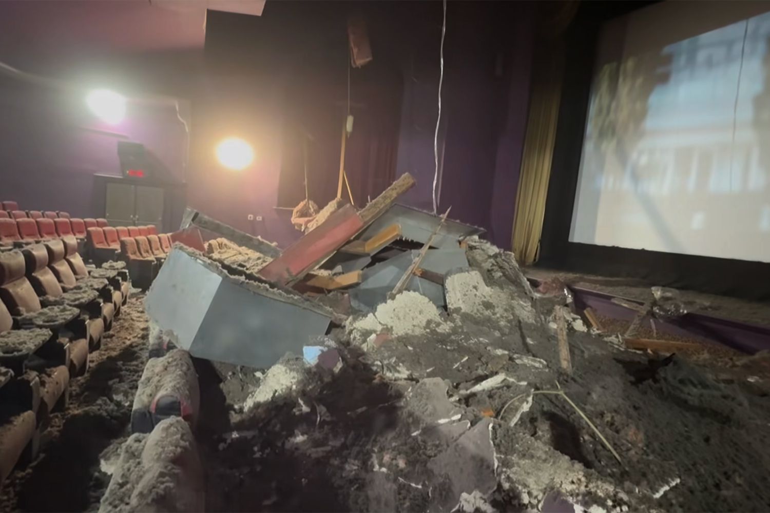 Movie Theater Ceiling Collapses During “Captain America” Screening. How ...