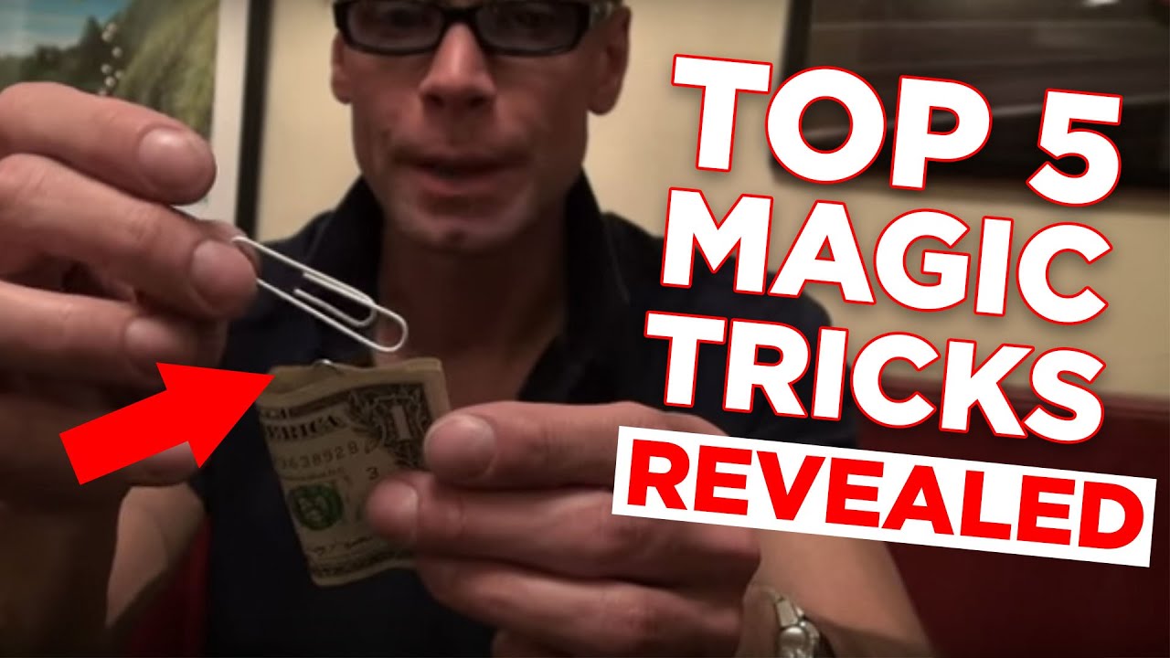 5 mind-blowing magic tricks revealed that you can do at home