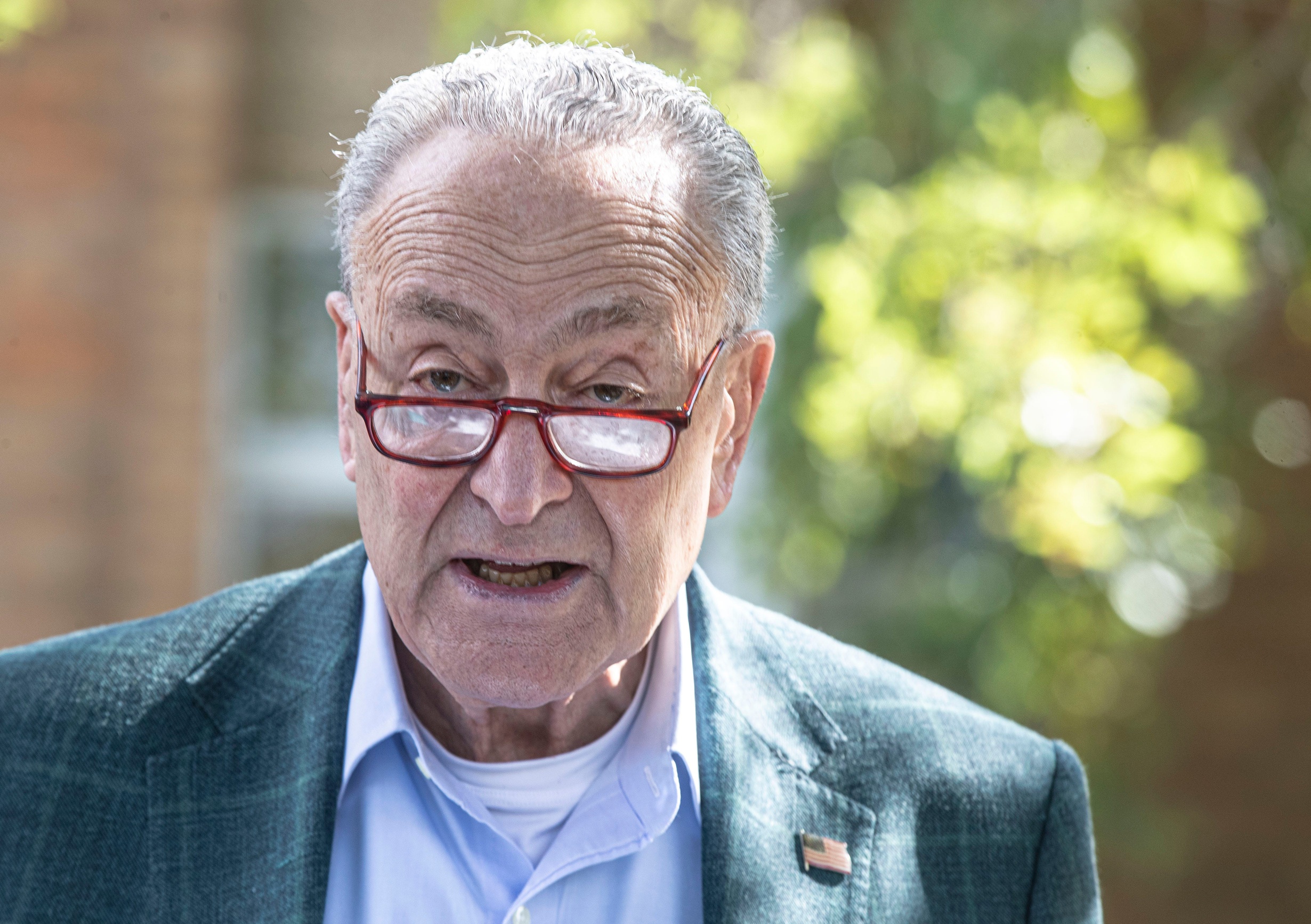 Chuck Schumer’s plane crash remark sparks outrage