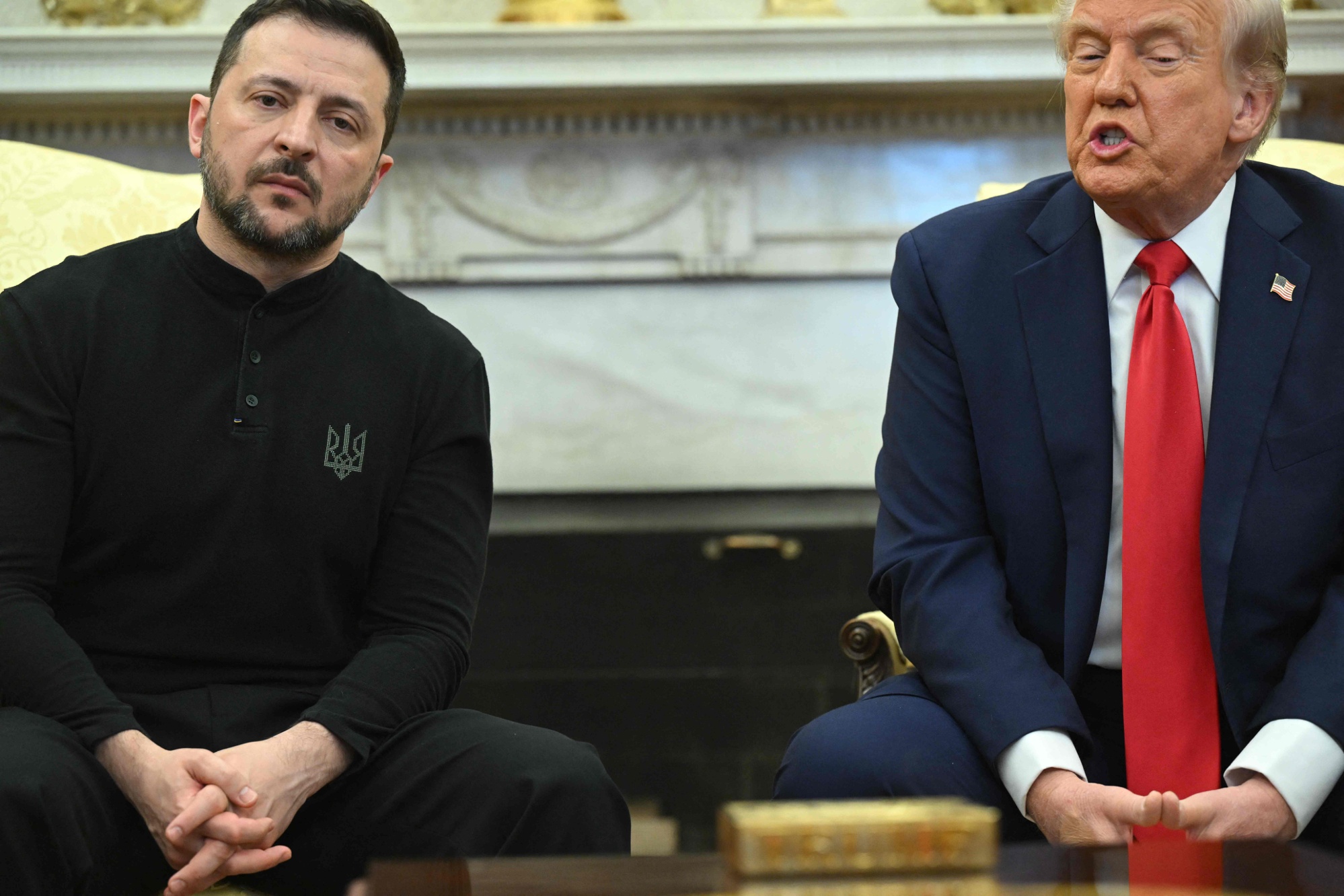 Full krangel mellom Zelenskyj og Trump: – Et varsel for Putin