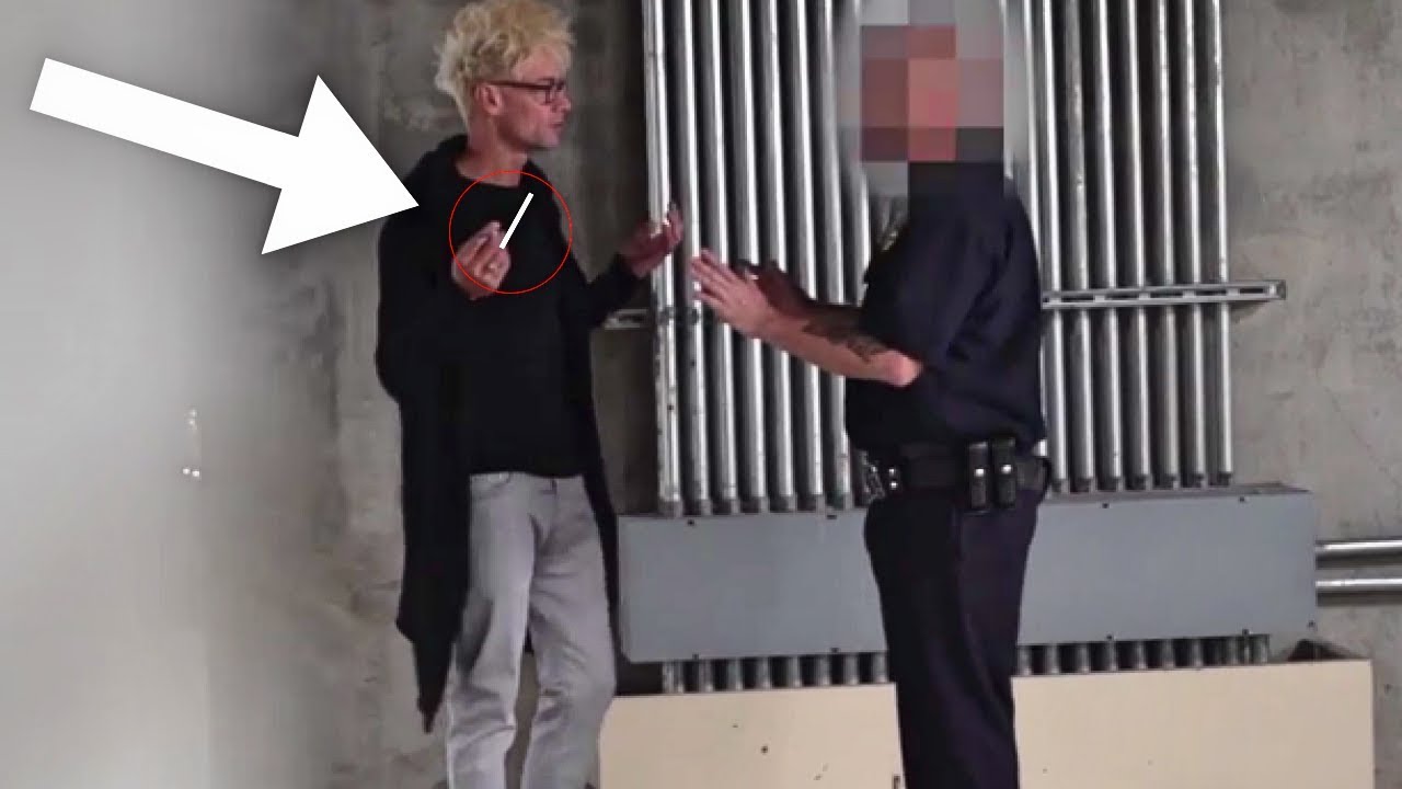Cop Shocked By Smoking Prank Trick