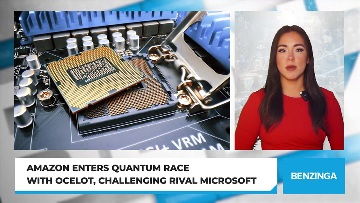 Amazon Enters Quantum Race With Ocelot, Challenging Rival Microsoft