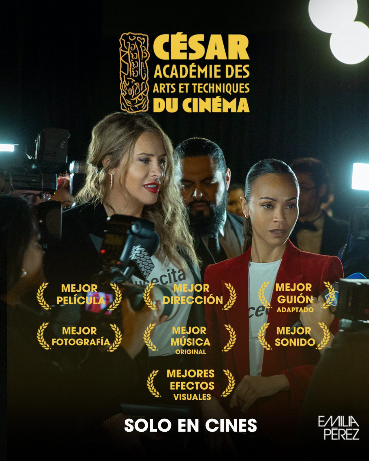 ‘Emilia Pérez’ arrasa en los Premios César; es arropada con el máximo ...
