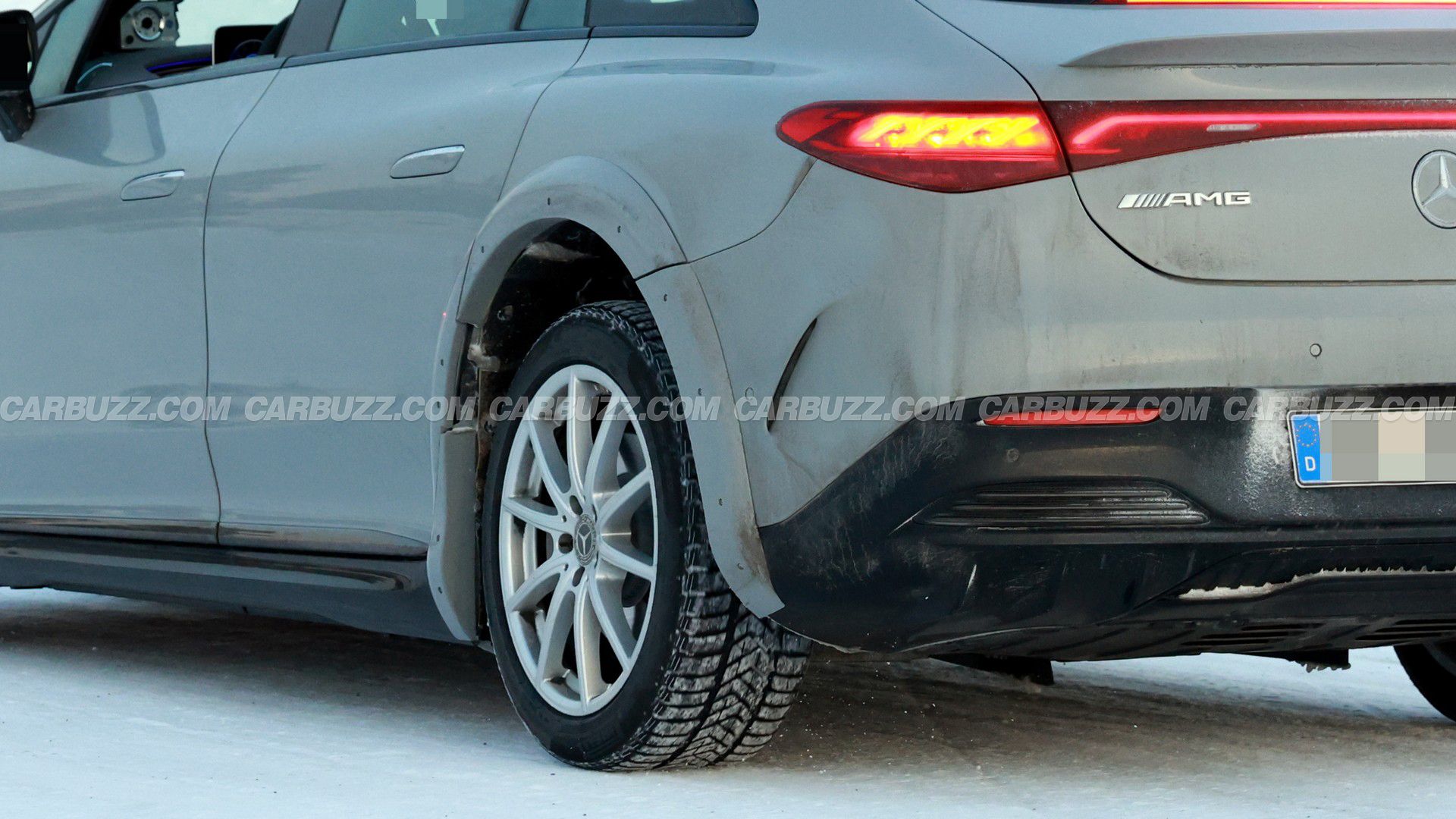 2027 Mercedes-Benz E-Class EV Prototype Spotted