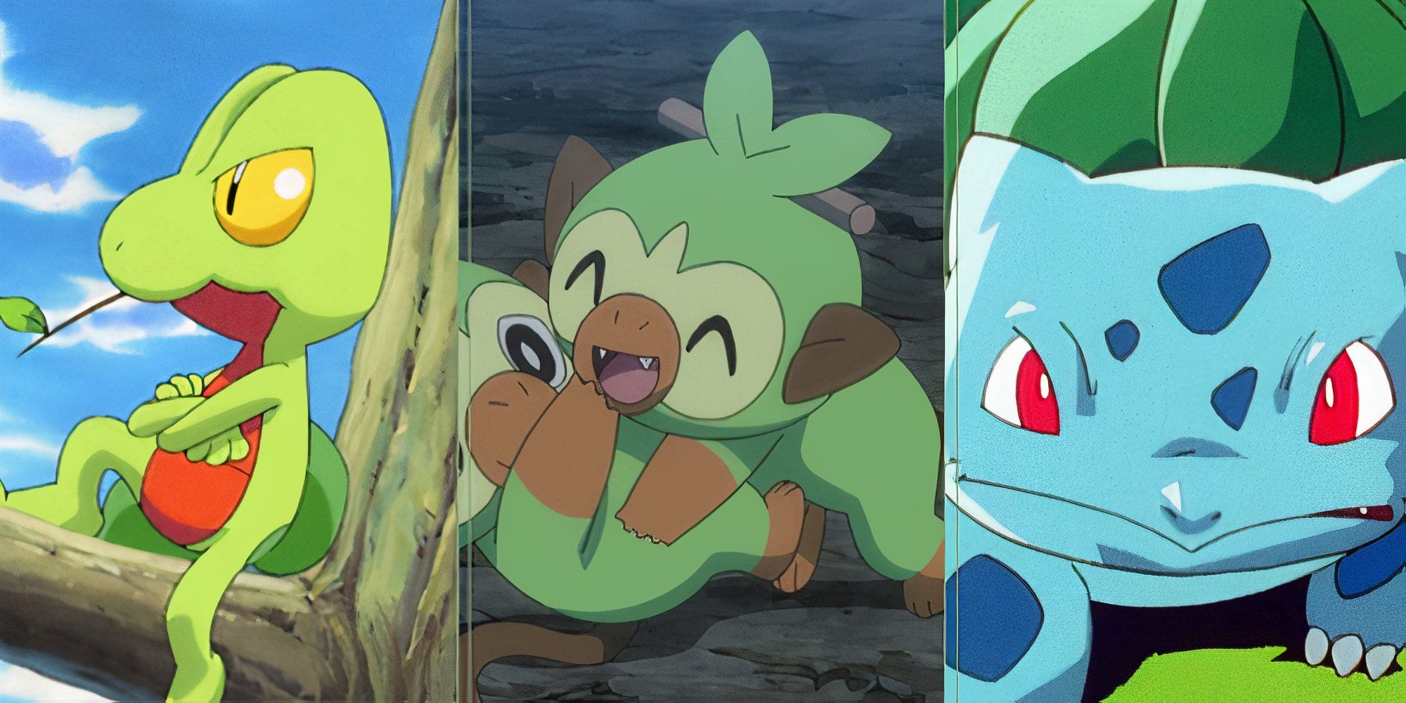 What are the Best Pokémon Grass Starters?
