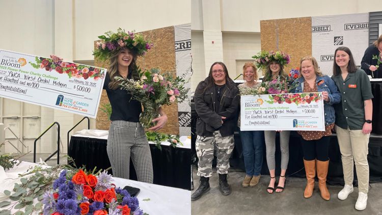 13 ON YOUR SIDE's Riley Mack wins Home and Garden Show's Flower Power ...