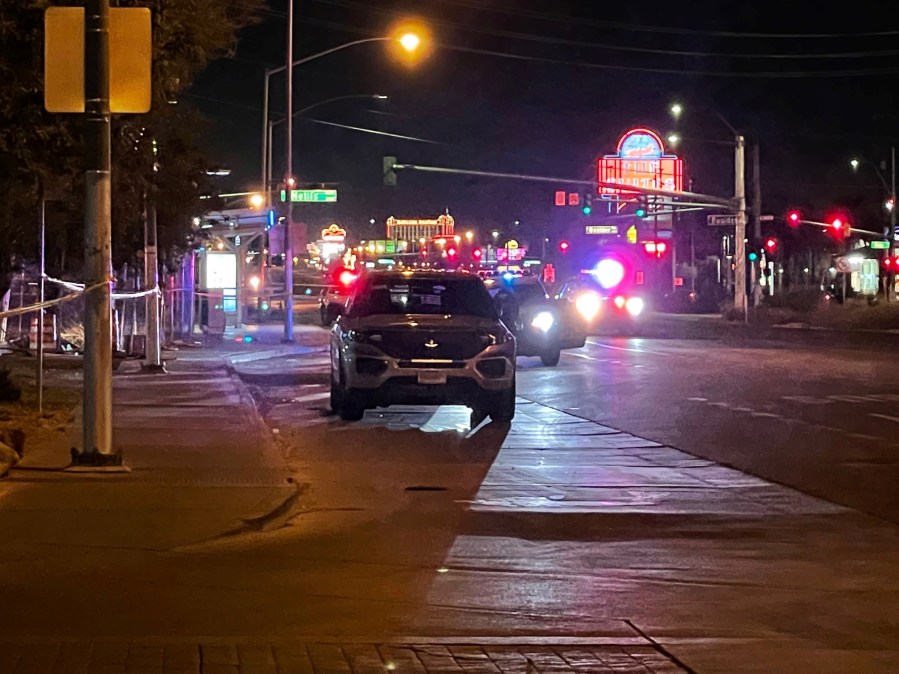 Three men charged with plotting Las Vegas bus stop murder