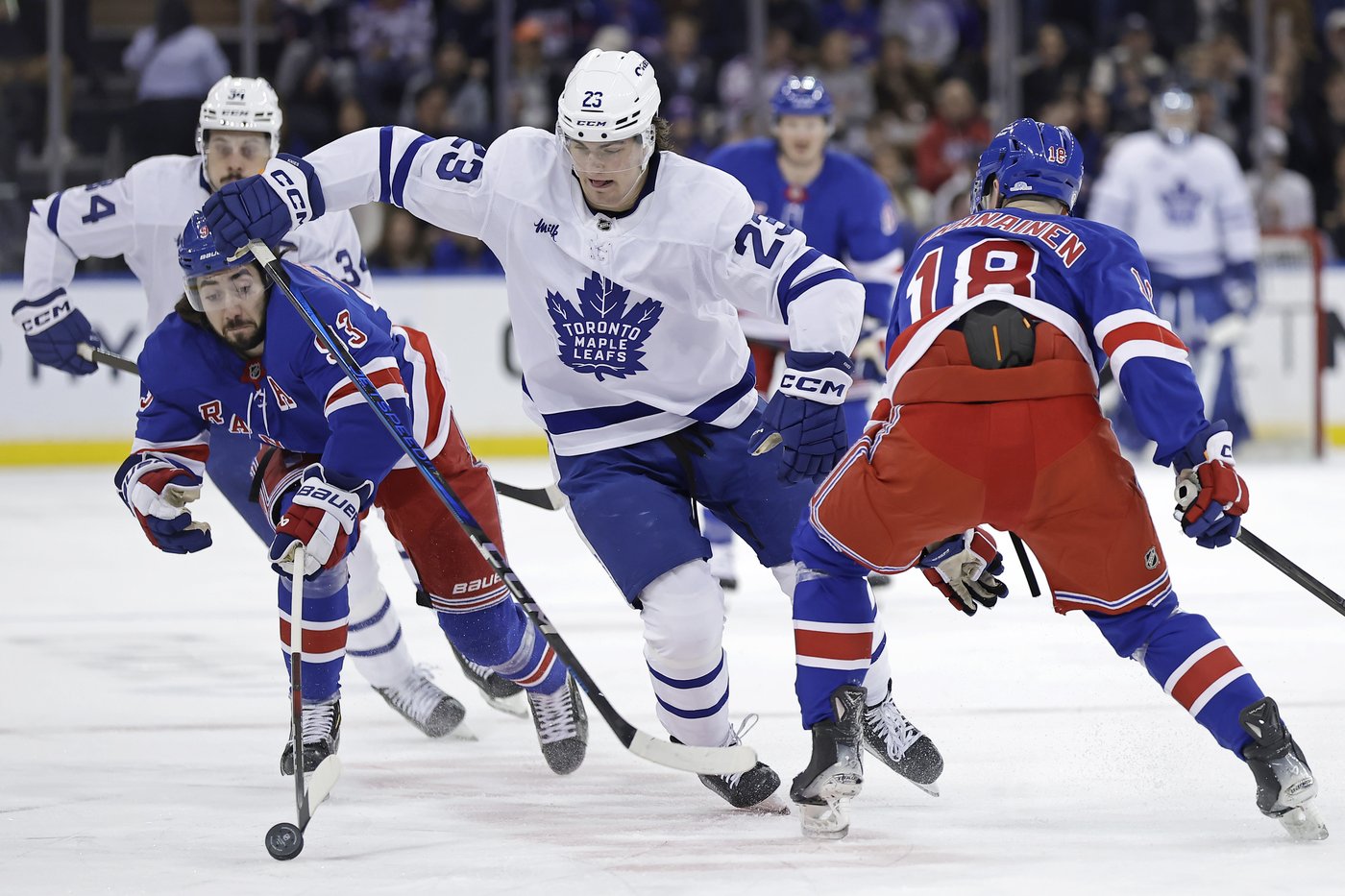 Les Maple Leafs s'emparent du 1er rang de l'Atlantique en battant les ...