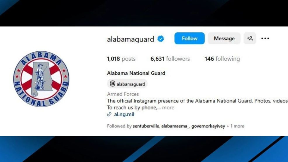 Alabama National Guard reviews social media for compliance with federal ...