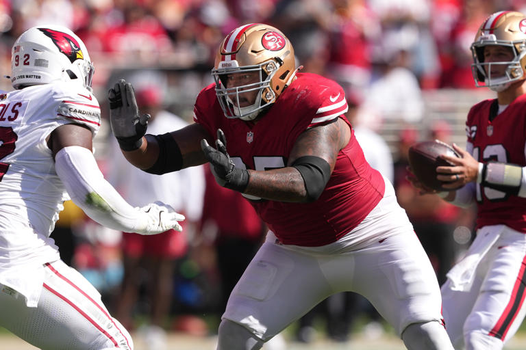 49ers guard named potential Chicago Bears’ Trey Smith backup plan