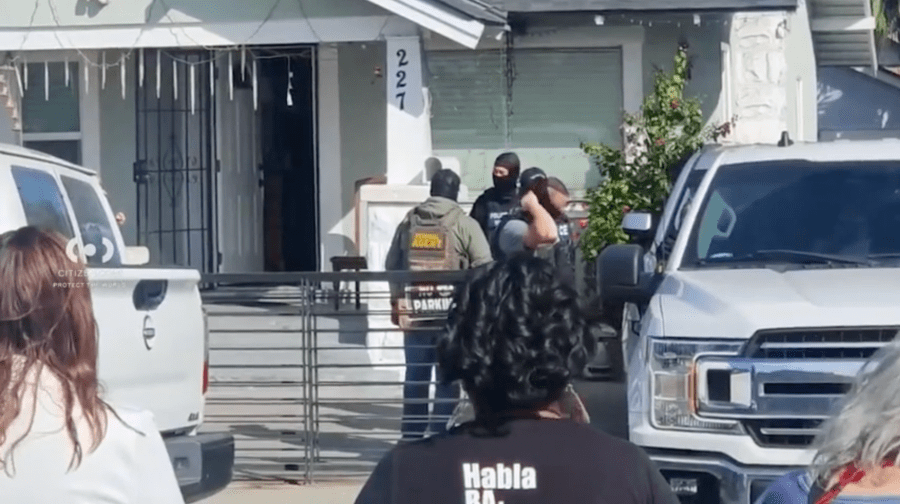 ICE raids at least 3 homes, arrests one mother in South Los Angeles