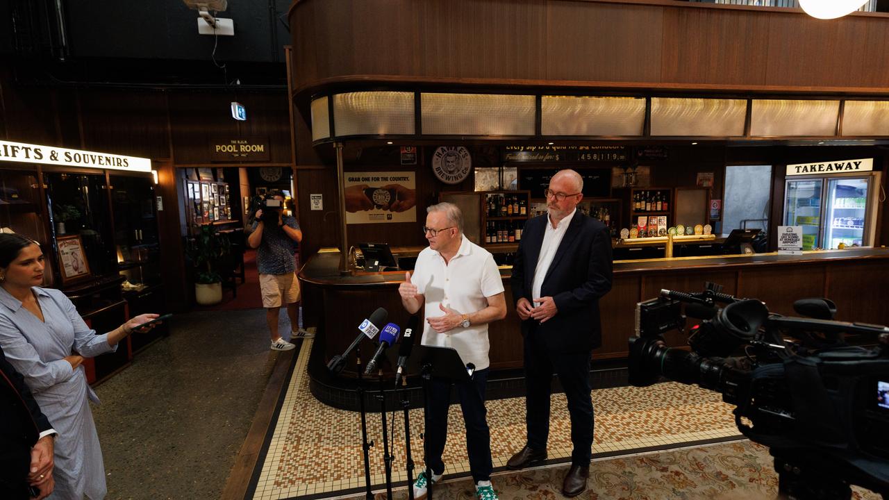 ‘Can’t blame us’: Albo freezes beer tax