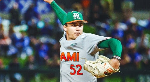 Miami bats quiet as Hurricanes drop Game 1 at Florida, 6-2