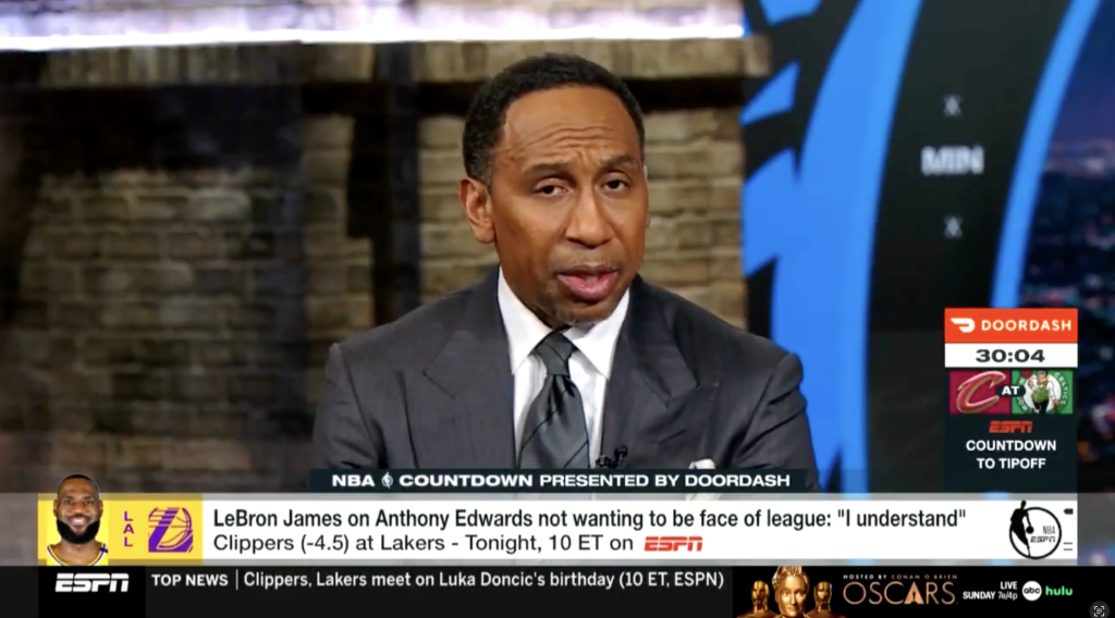 LeBron James goes at Stephen A. Smith over NBA media coverage