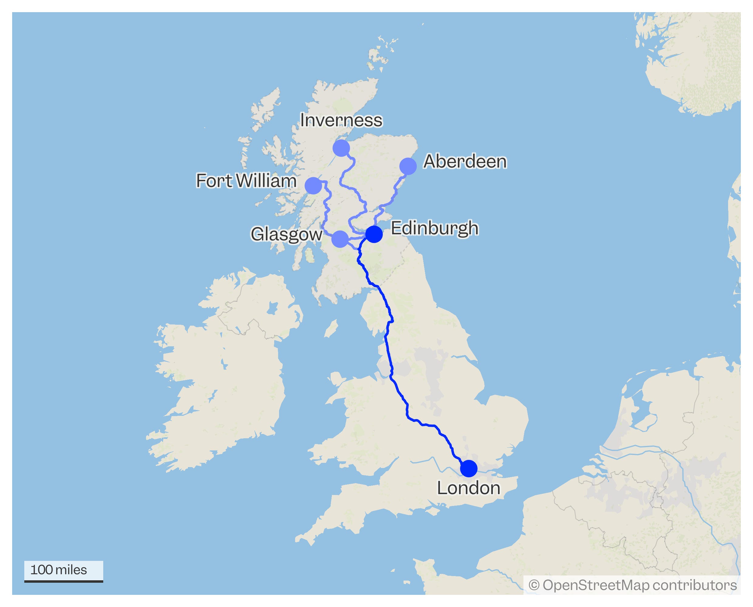 I took the $360 Caledonian Sleeper train to Scotland. The 7 hours felt ...