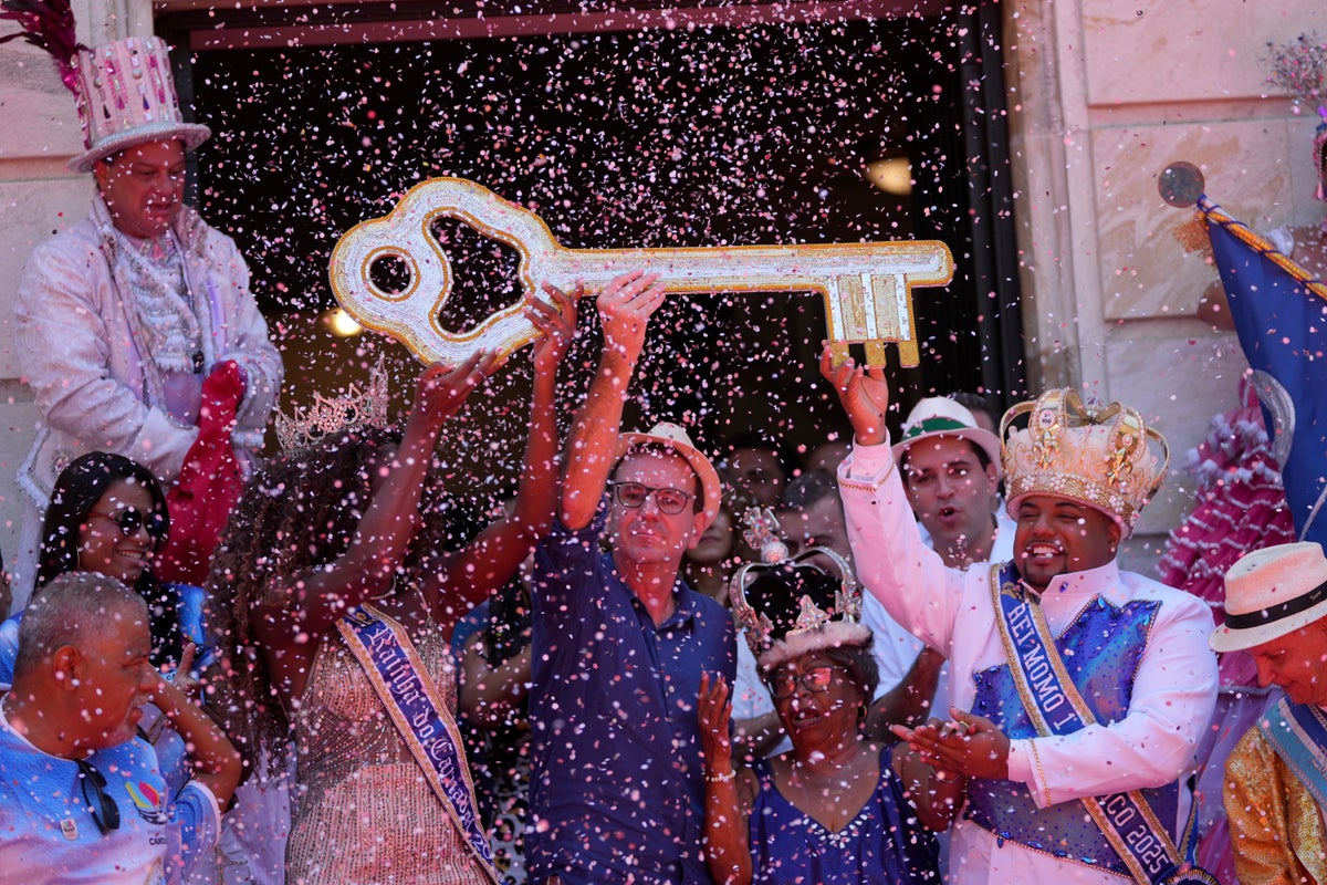 The Latest: A day inside Brazil's wild Carnival parties