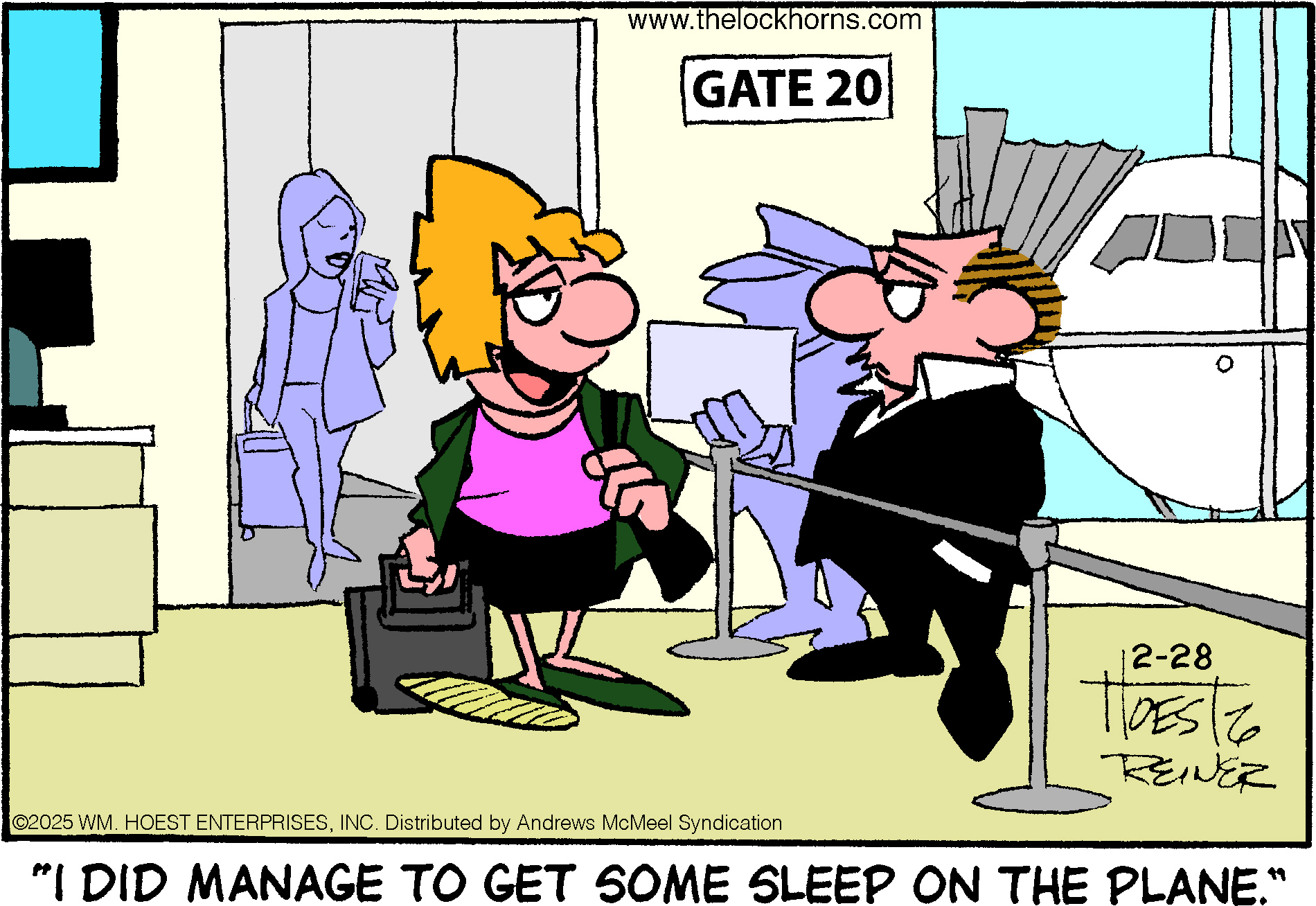 The Lockhorns by Bunny Hoest and John Reiner