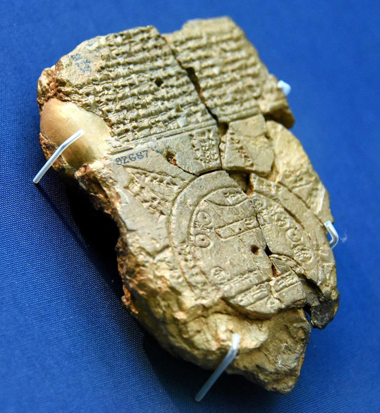 Ancient map reveals the known world from the 6th century BCE