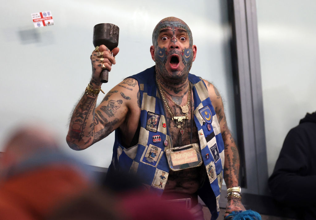 Is this Pompey's biggest fan?