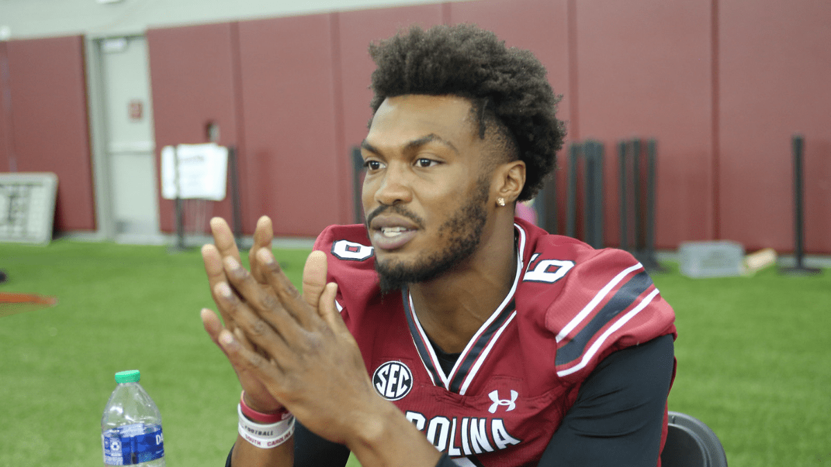 South Carolina tight end Josh Simon posted elite NFL Combine numbers