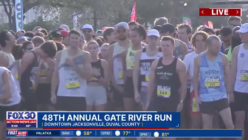 HAPPENING NOW: 48th annual Gate River Run