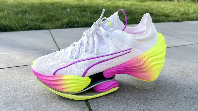 I just ran in this Puma carbon plate racer that breaks all the rules ...