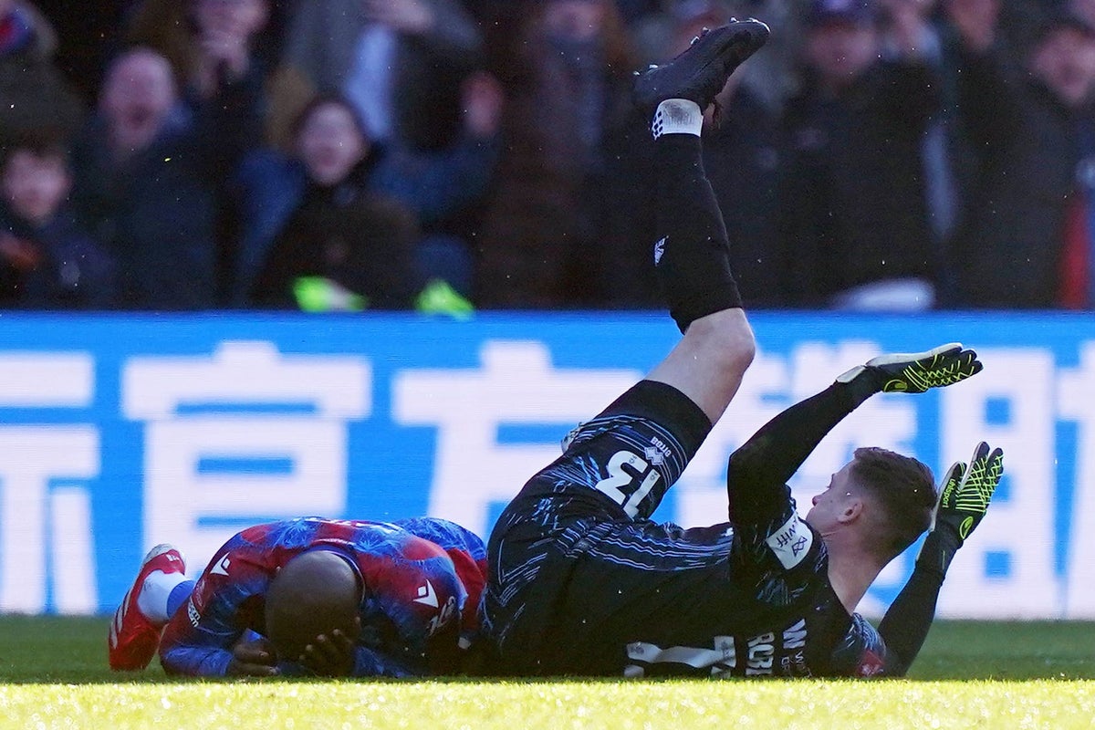 Jean-Philippe Mateta injury overshadows Crystal Palace’s victory over ...