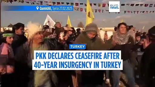 PKK militant group declares ceasefire after 40-year insurgency against ...