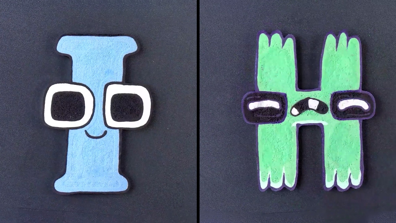 Making Alphabet Lore Pancake Art Pt. 2 🥞 – Fun & Creative Designs