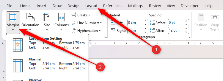 Don't Adjust Microsoft Word's Page Margins via the Ruler: Use This ...