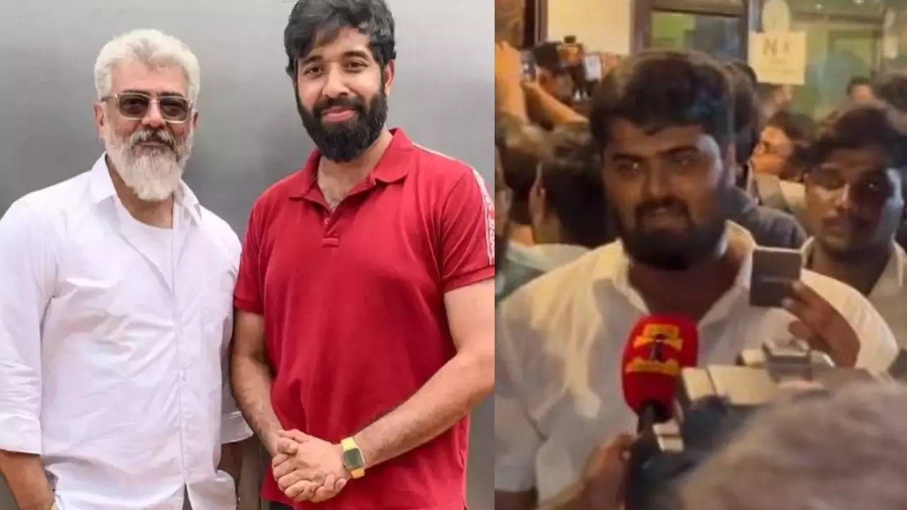 Ajith fans gift a gold ring to director Adhik Ravichandran after the ...