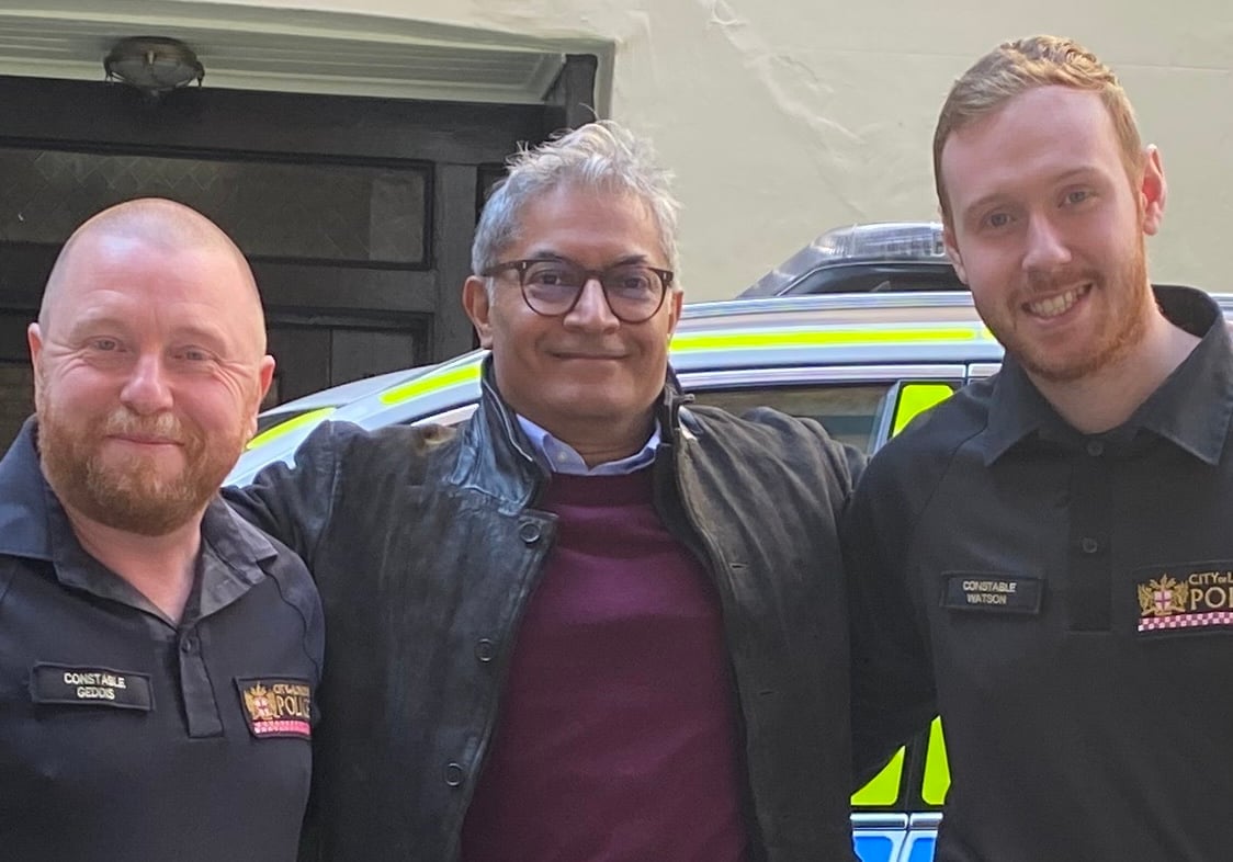 Dad-of-two turns detective to track down police officers who saved his ...