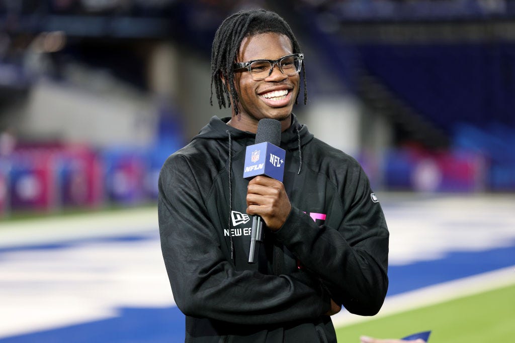 NFL Scouting Combine Day 2 Diary: DBs, TEs and a lot of Travis Hunter