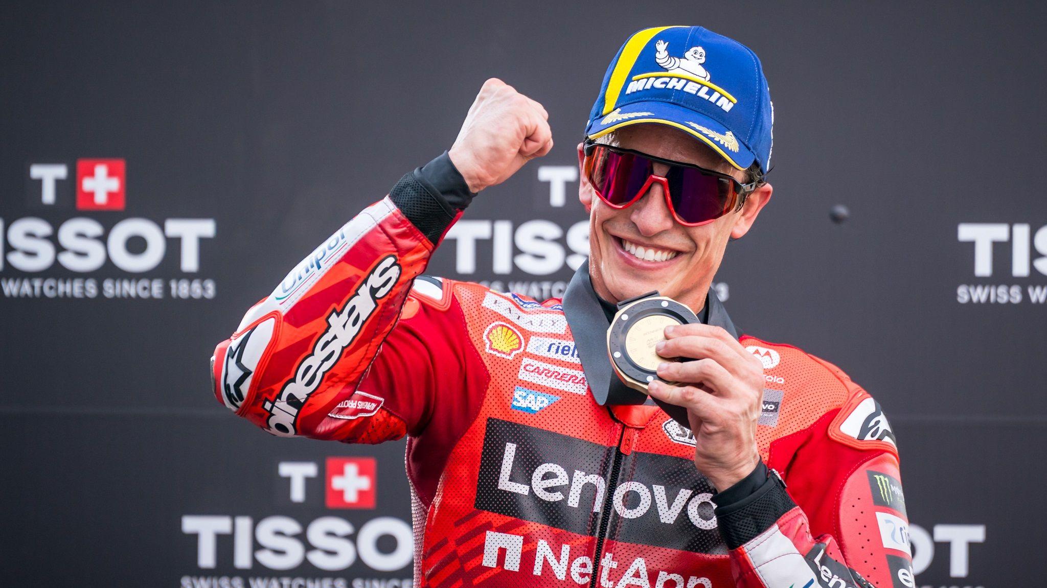 Marquez makes 'perfect' start as Ducati rider