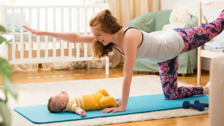 Struggling After Childbirth? Try These Postnatal Yoga Asanas For ...